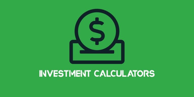 Set of the Investment calculators - CalcHub